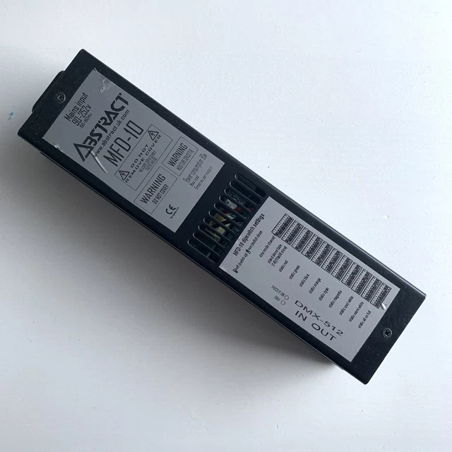 5X ABSTRACT MFD-10 AVR 60W LED DMX-512 Power Supply AVR MFD 10 DMX LED ...