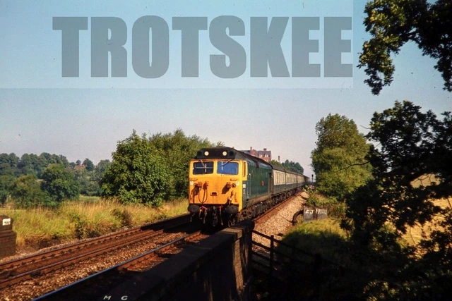 35MM SLIDE BR British Rail Diesel Loco Class 50 50021 Lickey Junction ...