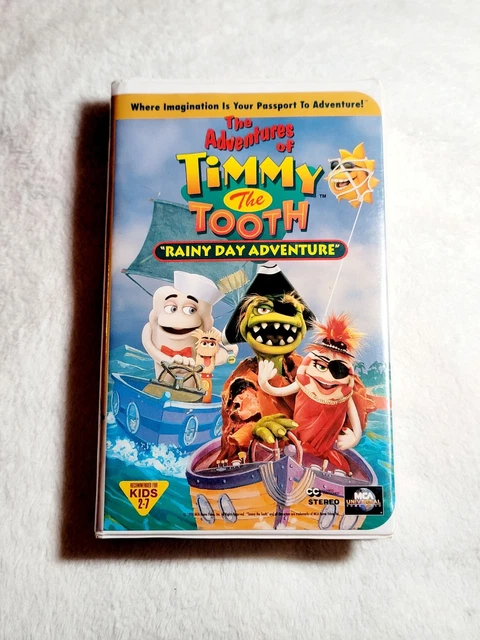 ADVENTURES OF TIMMY the Tooth Rainy Day Adventure VHS Clamshell Rare ...