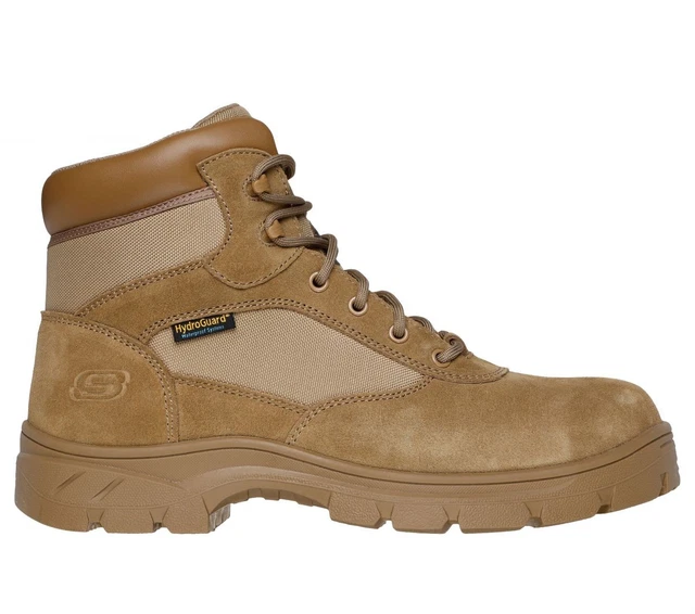 SKECHERS WORK MEN'S 6" Wascana - Baylan Composite Toe Waterproof Work ...