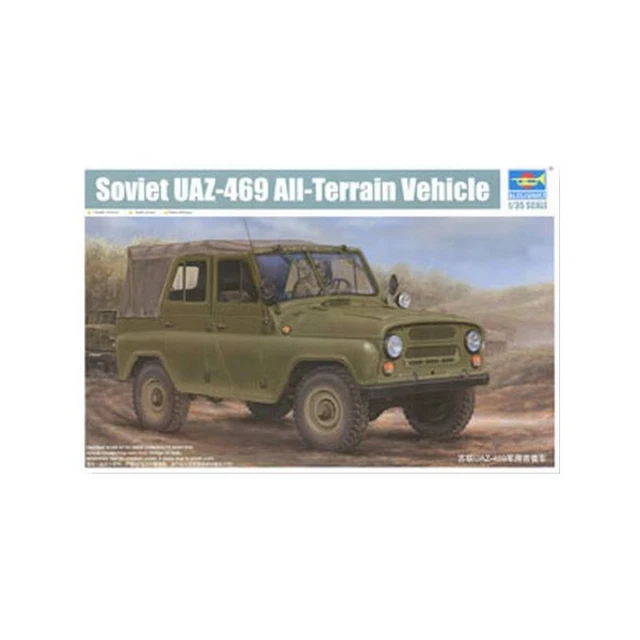 MAQUETTE VOITURE SOVIET Uaz-469 All-terrain Vehicle Trumpeter 02327 1/35ème Maqu EUR 25,59 ...