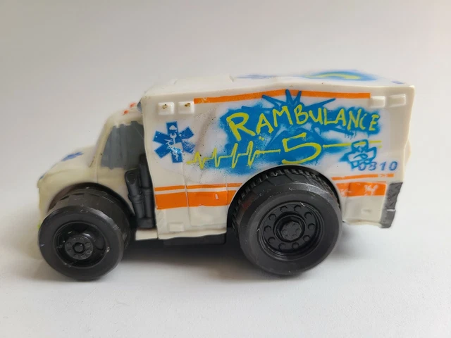 DISNEY PIXAR CARS 3 Dr. Damage Crazy 8 Crashers Rambulance Toy Vehicle ...