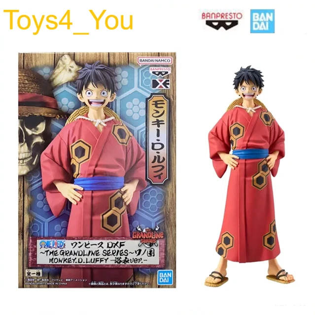 ONE PIECE DXF THE GRANDLINE SERIES Wano Country Yukata ver. Luffy flambant neuf EUR 26,00 ...