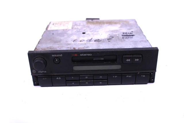 MC AUTORADIO VW Alpha-IV/CC original Passat 35i Golf Polo 6N Radio Code ...
