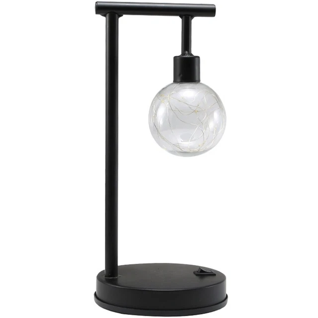 MODERN DESK LAMP Led Globe Light Bedside Night Light Warm Night ...