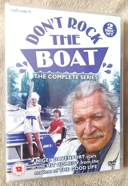 DON'T ROCK THE BOAT the complete series. Nigel Davenport comedy. region ...