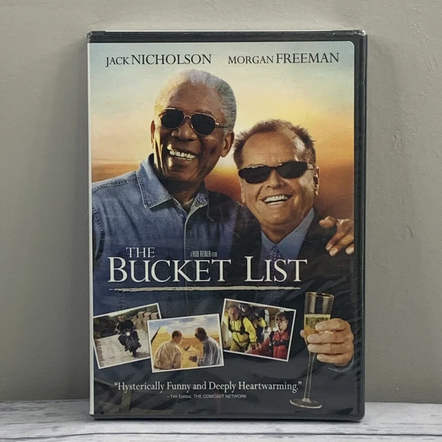 THE BUCKET LIST DVD 2007 commedia Morgan Freeman Jack Nicholson nuovo ...