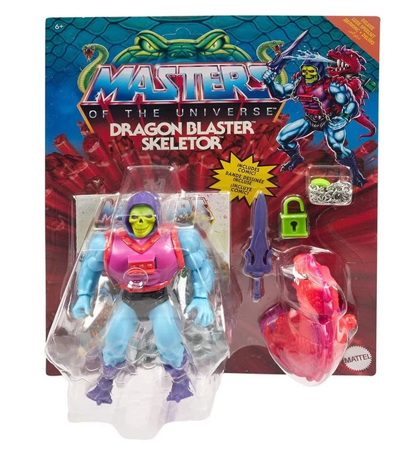 MASTERS OF THE Universe Dragon Blaster Skeletor Origins Action Figure ...