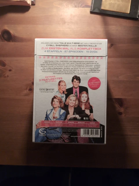 CYBILL THE COMPLETE Series 1 2 3 & 4 German Import DVD Boxset - Cybill ...