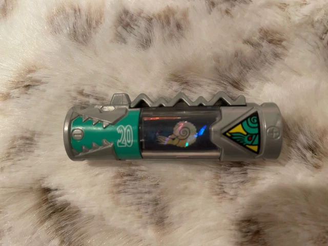 POWER RANGERS DINO Charge Energem Charger #20 Green Ammonite Rare £8.95 ...