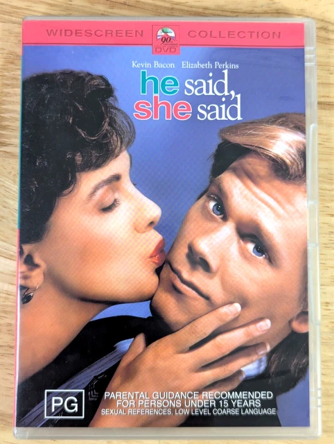 HE SAID, SHE Said - R4 DVD 90s Comedy [Mint Disc] $9.99 - PicClick AU