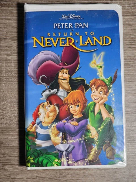 DISNEY RETURN TO Never Land (VHS) Peter Pan £2.26 - PicClick UK