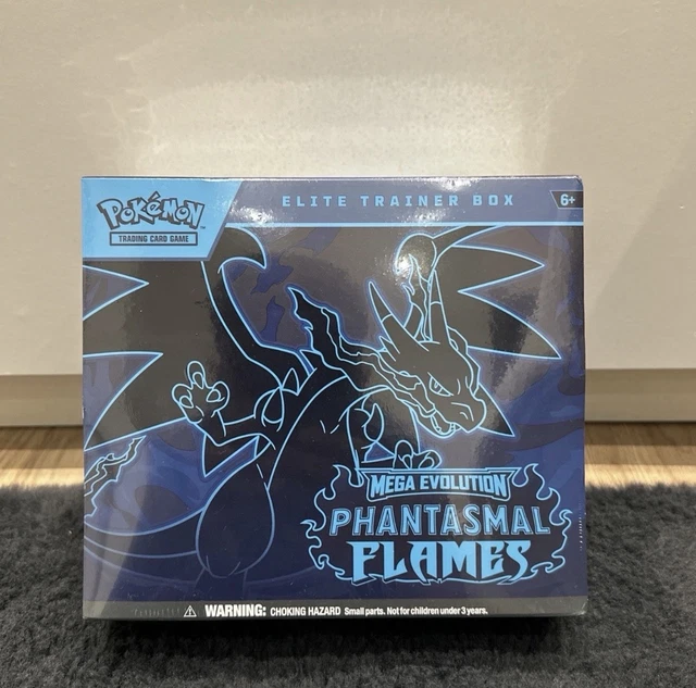 POKEMON TCG - Mega Evolution Phantasmal Flames Elite Trainer Box ETB ...