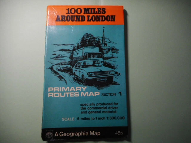 CARTE PRIMARY ROUTE Maps London 1950 ' Maps Karte Cartolina EUR 1,40 ...