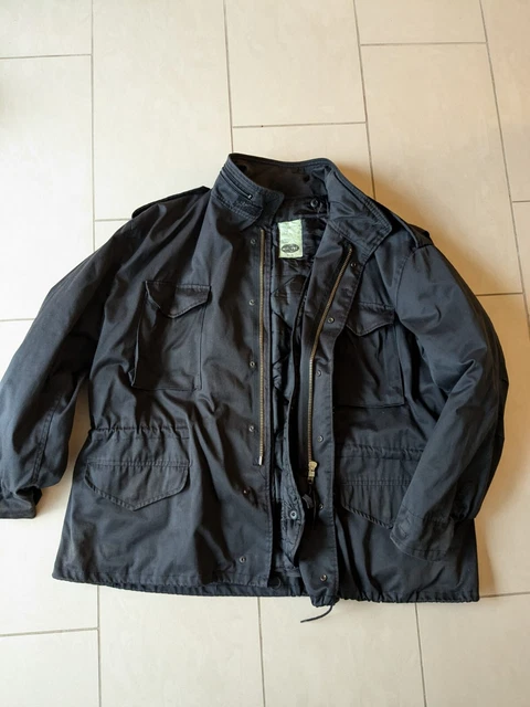 M65 JACKE 65 Winterjacke Futter Militär 4XL Miltec Tec XL Schwarz ...