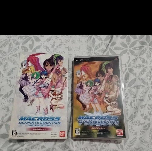 MACROSS ULTIMATE FRONTIER Super Dimension Girls Pack (2009) Pre-Owned PSP £34.97 - PicClick UK