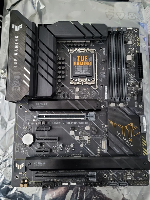 ASUS TUF GAMING Z690-Plus D4 LGA 1700 ATX Intel Motherboard £78.72 - PicClick UK