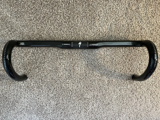 SPECIALIZED S-WORKS SHALLOW Bend Carbon Road Drop Handlebar, 44cm, 31 ...