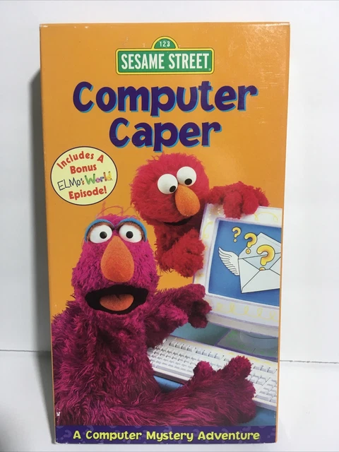 BANDE VHS SESAME Street Computer Caper (2002) Sony Wonder 50 minutes ...