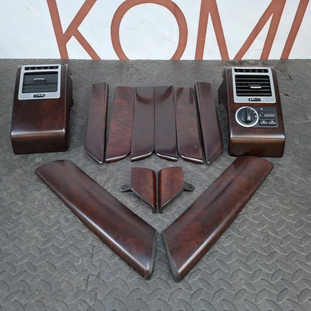 RANGE ROVER VOGUE L322 06-12 Dashboard & Door Trim In Burr Walnut £150. ...