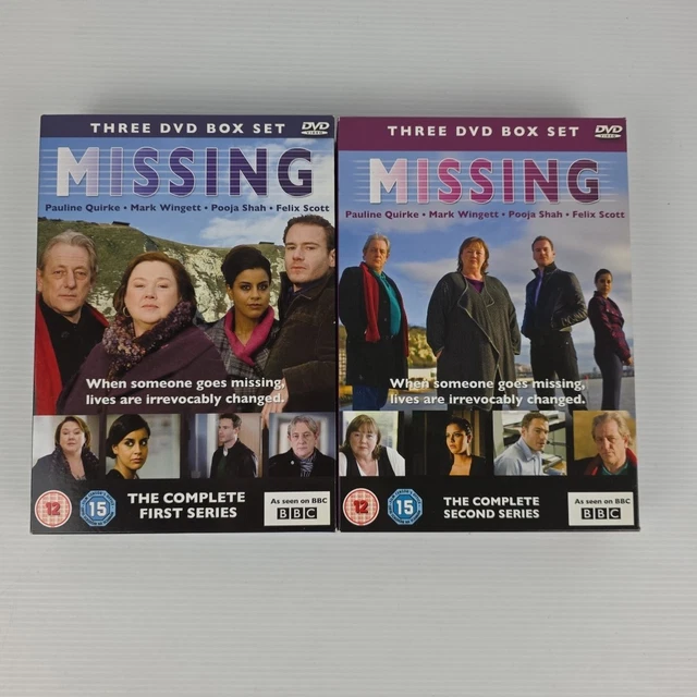 MISSING - COMPLETE Series Seasons 1 & 2 (DVD, Box Set, Region Free, PAL ...