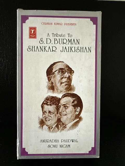 VHS HINDI A TRIBUTE TO S.D.BURMAN SHANKAR JAIKISHAN Bollywood SONU NIGAM RARE £29.99 - PicClick UK