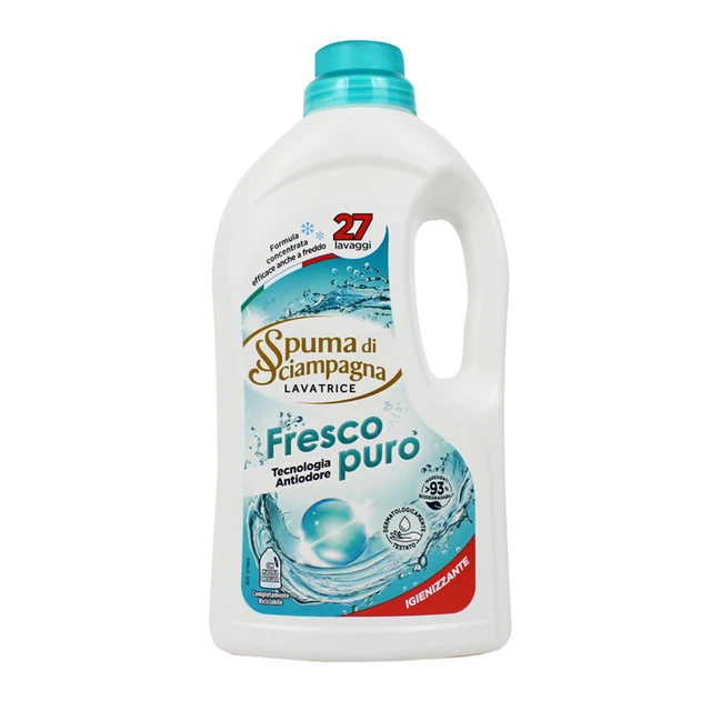 ÉCUME DE CHAMPAGNE Détergent Linge Machine à Laver - Parfum Fresco-3 ...