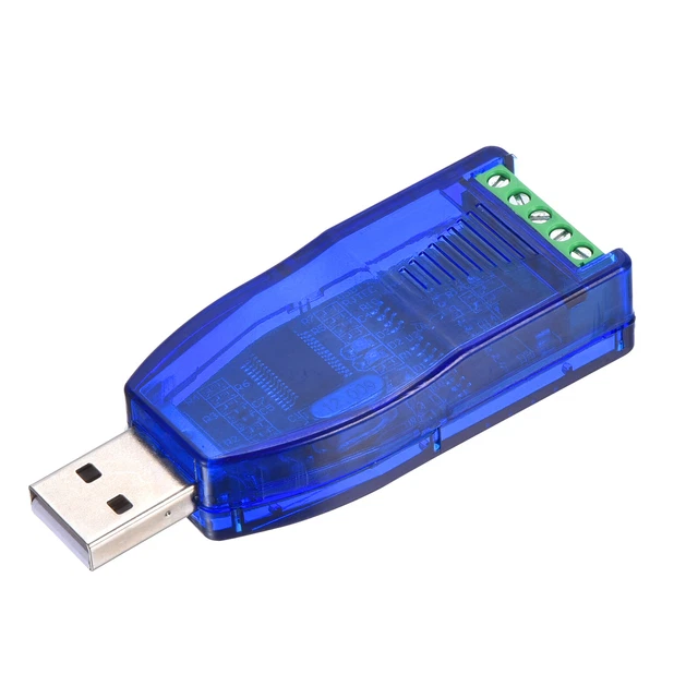 USB MALE TO RS232 RS485 Female Converter with CH340 Chip 2.8"x1.08"x0 ...