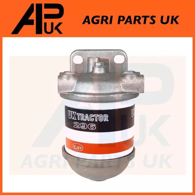SINGLE DIESEL FUEL Filter Assembly for Massey Ferguson 133 135 140 145 ...