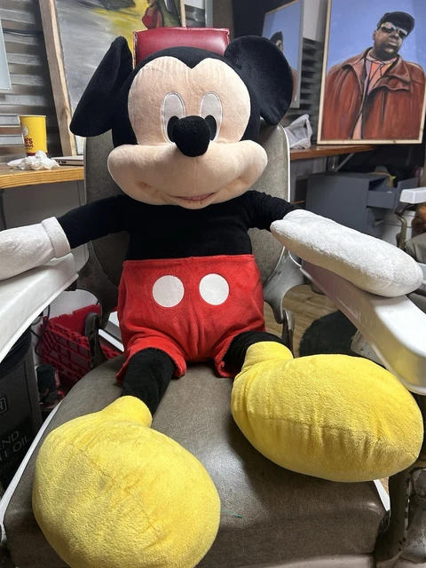 JUMBO DISNEY MICKEY Mouse Plush 36” Life Size Stuffed Animal Toy Doll £ ...