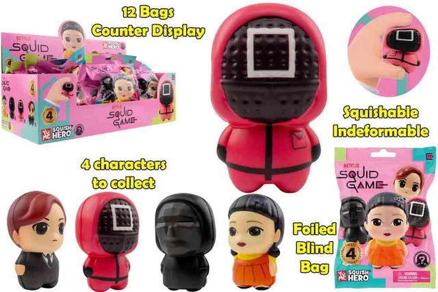 102377 SQUID GAME ÉCRAN EN Mousse SQUISHY (16) EUR 123,44 - PicClick FR