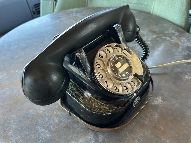 BELL TELEPHONE MFG Co - Model: RTT56A- 1940s VINTAGE KETTLE BELGIUM ...