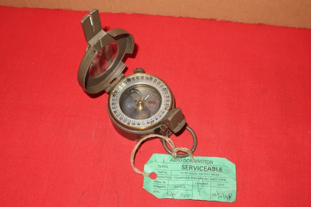 BRITISH ARMY Prismatic Marching Compass Stanley London. £85.00 ...