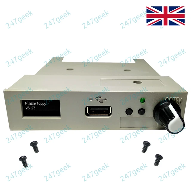 GOTEK USB FLOPPY Emulator FlashFloppy OLED / Rotary Encoder / Knob ...