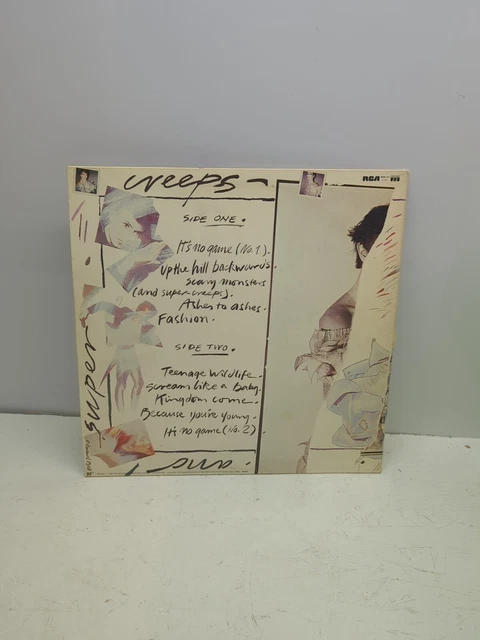 DAVID BOWIE - Scary Monsters and Super Creeps lp Vinyl - 1st UK Press ...