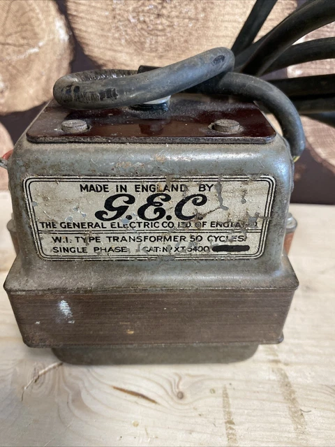 GEC Transformer - Vintage Valve Equipment - Lot29 £30.00 - PicClick UK