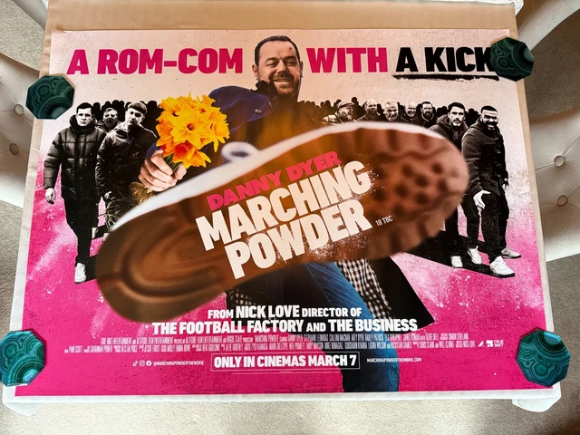 MARCHING POWDER 2025 Un-released - Original UK Quad Cinema Poster £50. ...