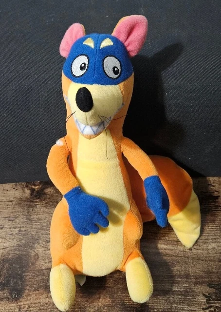 GUND DORA THE Explorer 8” Swiper the Fox Stuffed Animal Plush 2003 TORN ...