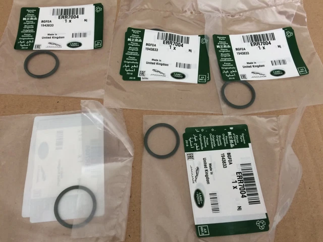GENUINE LAND ROVER Defender 1987-06 Discovery 2 Td5 Injector O-Rings X ...