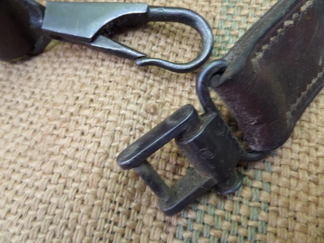 ORIGINAL GERMAN WWI K98 Mauser MG40 MG42 Strap Gew Rifle Leather Sling ...