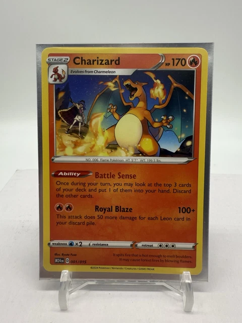 CHARIZARD 2025 MCDONALDS Happy Meal Non-Holo Pokémon Dragon Discovery ...