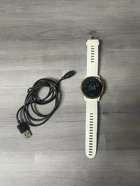 GARMIN FENIX 6S Pro Smartwatch White GPS Fitness Tracker – Vibration ...