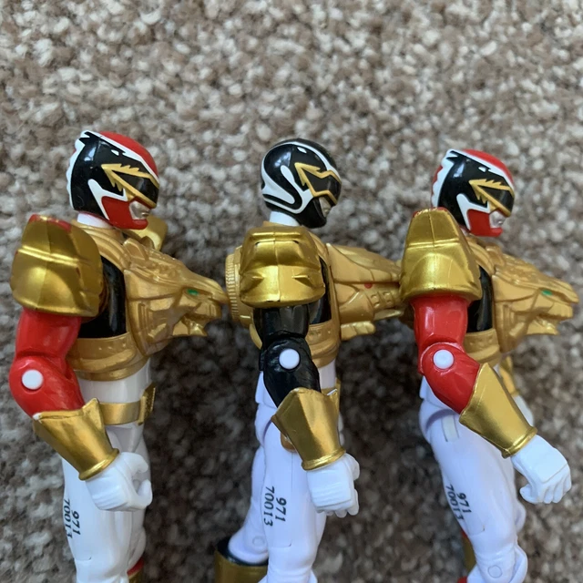 POWER RANGERS MEGAFORCE Ultra Dragon Chest Armor 2 X Red & 1 Black ...
