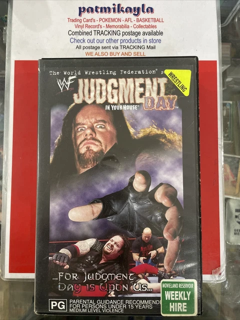 WWF JUDGEMENT DAY In Your House 1998 VHS Wrestling WWF209 £25.28 ...