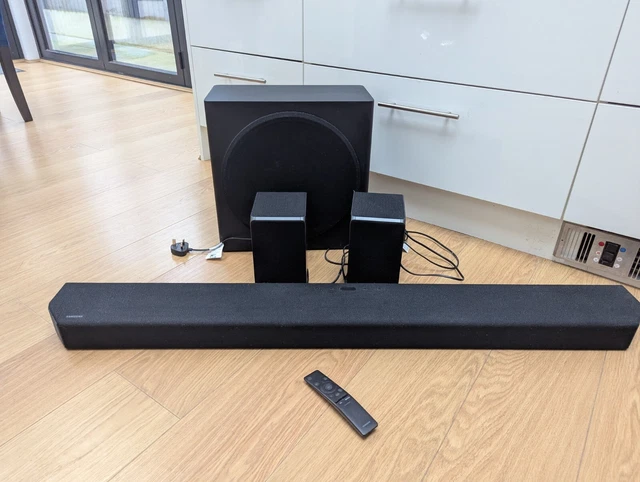 SAMSUNG HW-Q950T 9.1.4CH Cinematic Dolby Atmos Soundbar Rear Speakers ...