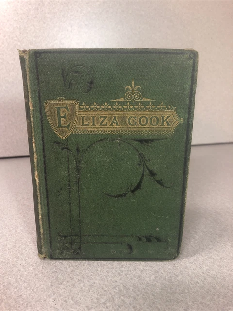 POEMS OF ELIZA Cook couverture rigide 1850 EUR 10,91 - PicClick FR