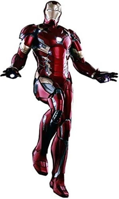 POWER POSE SYBIL Waugh / Capitán América Iron Man Mark 46 1/6 Escala ...