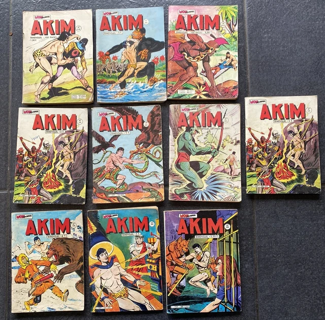 LOT DE 10 BD Akim Petit Format Pedrazza Mon Journal N 376-402-425-518-540.. EUR 25,99 - PicClick FR