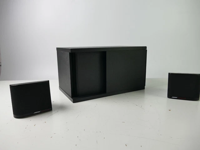 BOSE ACOUSTIMASS 3 Series II Speaker System 2.1 2x50 Watt Subwoofer Q-1768 £103.82 - PicClick UK