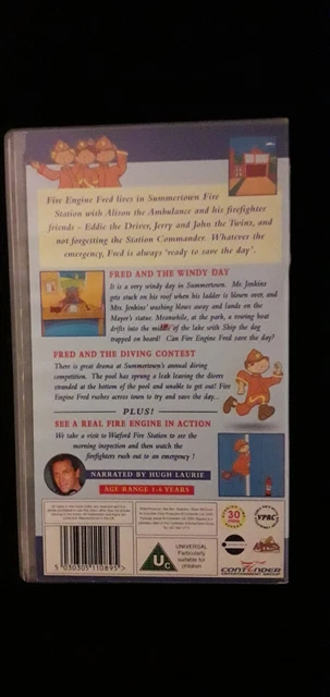 FIRE ENGINE FRED And The Windy Day Childrens Kids Official Uk Release ...